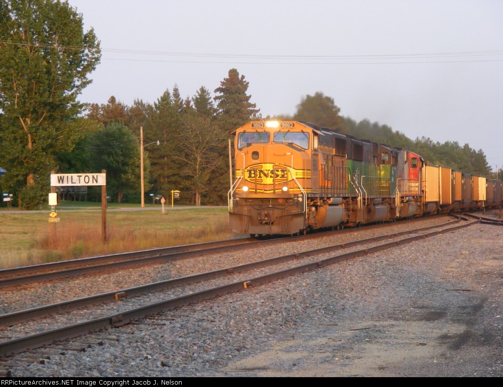 BNSF 9863